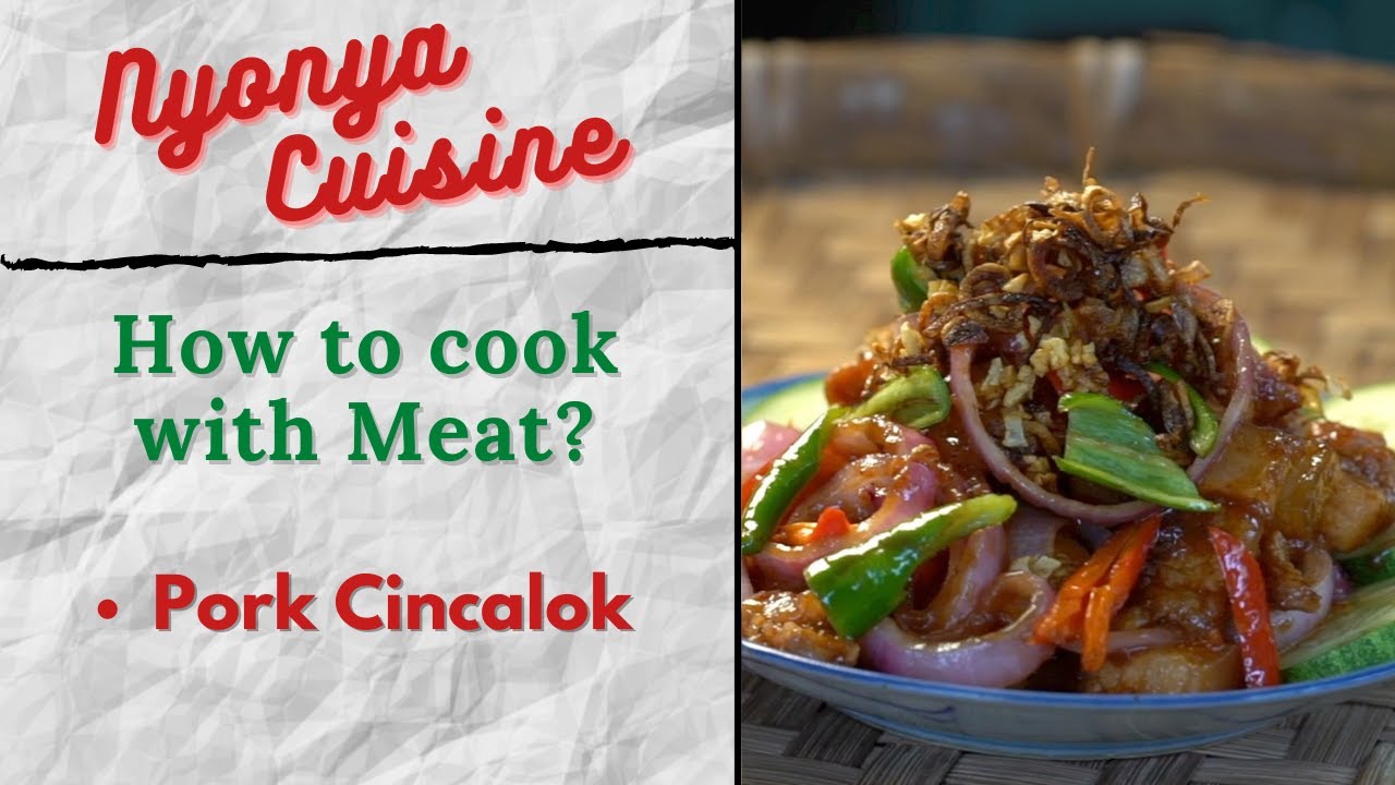 Pork Cincalok | Pork Marinated With Salted Krills - Nyonya Pearly Kee ...
