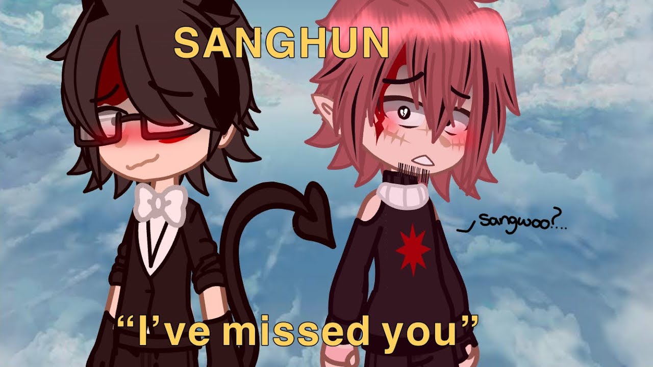 “I missed you”|| gacha club|| sanghun|| sangwoo x gi-hun|| good ending ...