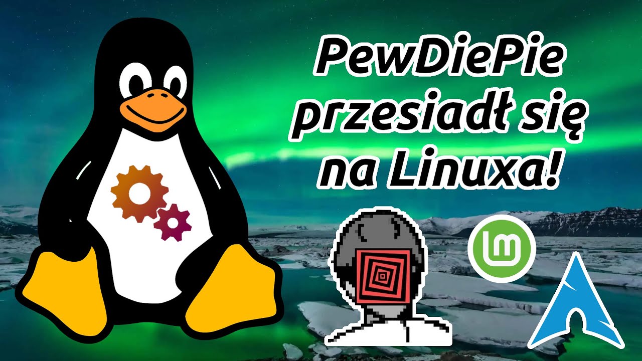 Linux News - PewDiePie przesiadł się na Linuxa! - YouTube
