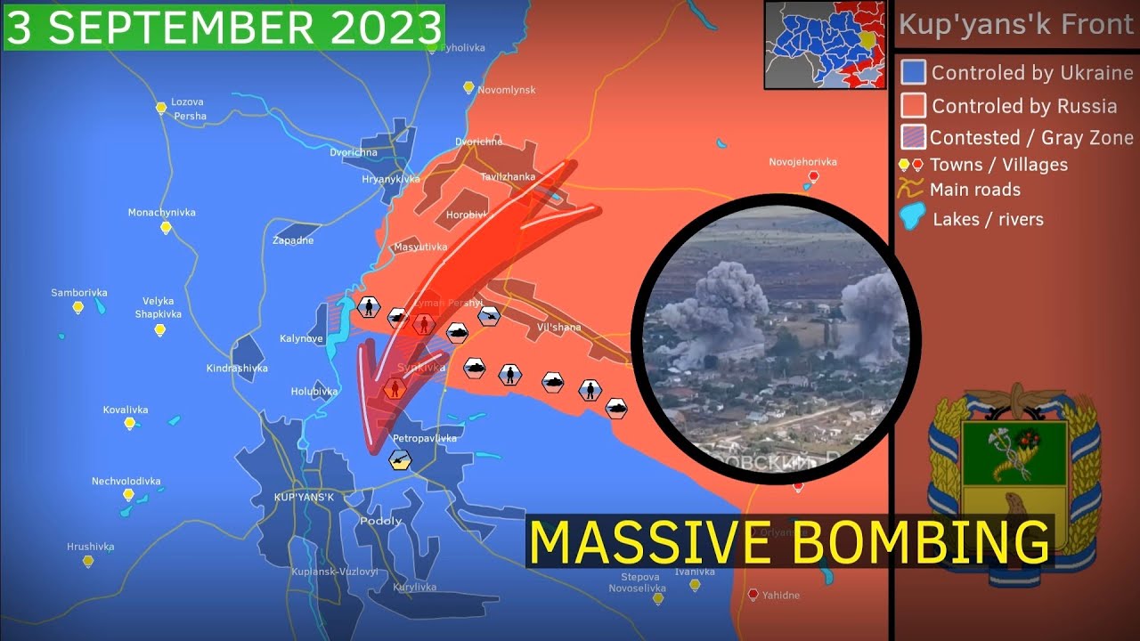 Update on Ukraine | Ukrainians towards Verbove [ 3 September 2023 ...
