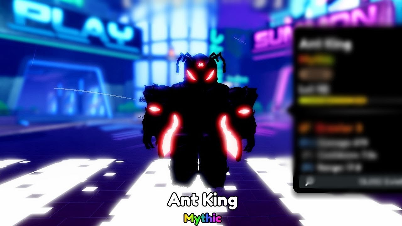 Showcase Ant King | Anime Defenders - YouTube