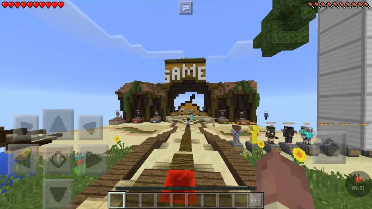 Minecraft gameplay on phone part 1 dmoney cassel - YouTube