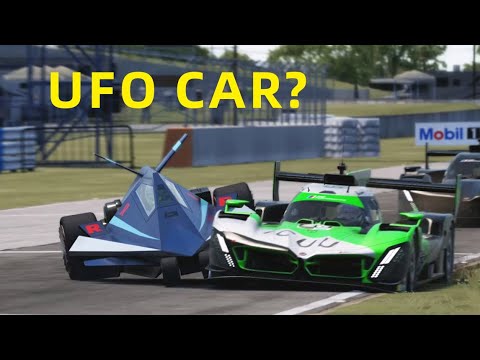 SEBRING赛道疑似出现一辆UFO赛车与BMW发生事故 Assetto Corsa - YouTube
