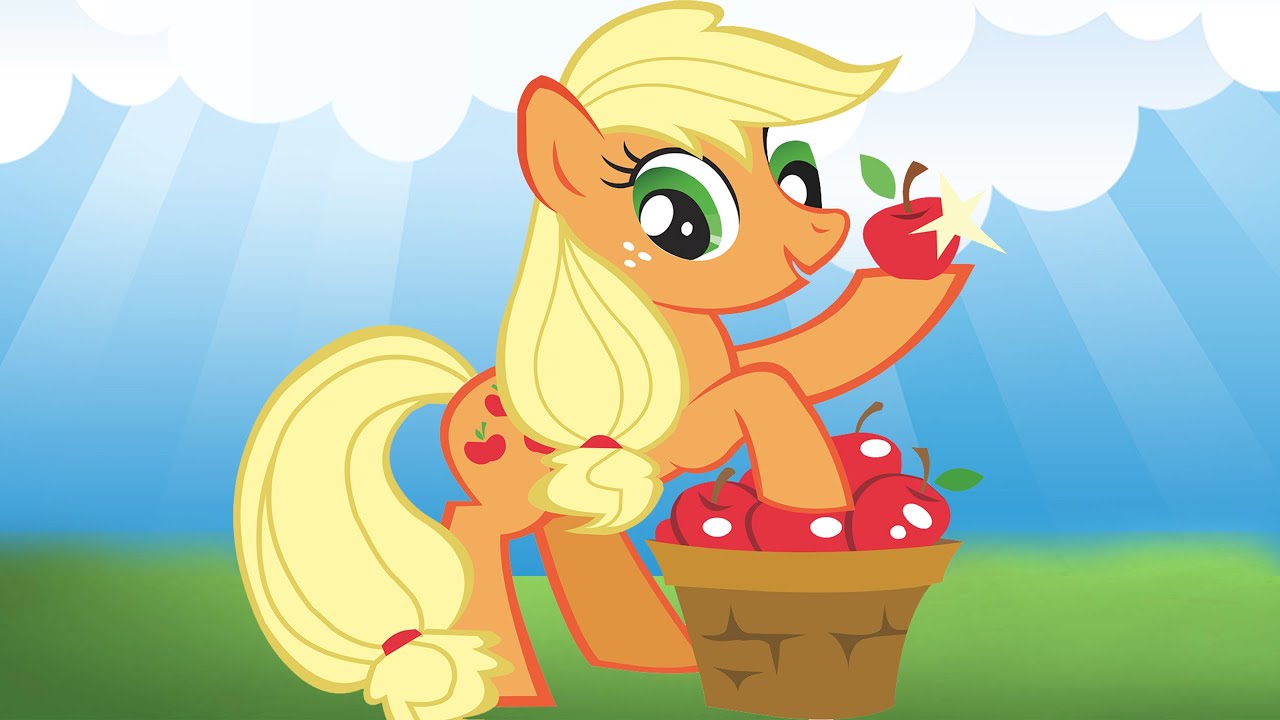 My Little Pony How to color Sweet Apple Applejack Coloring Pages ...