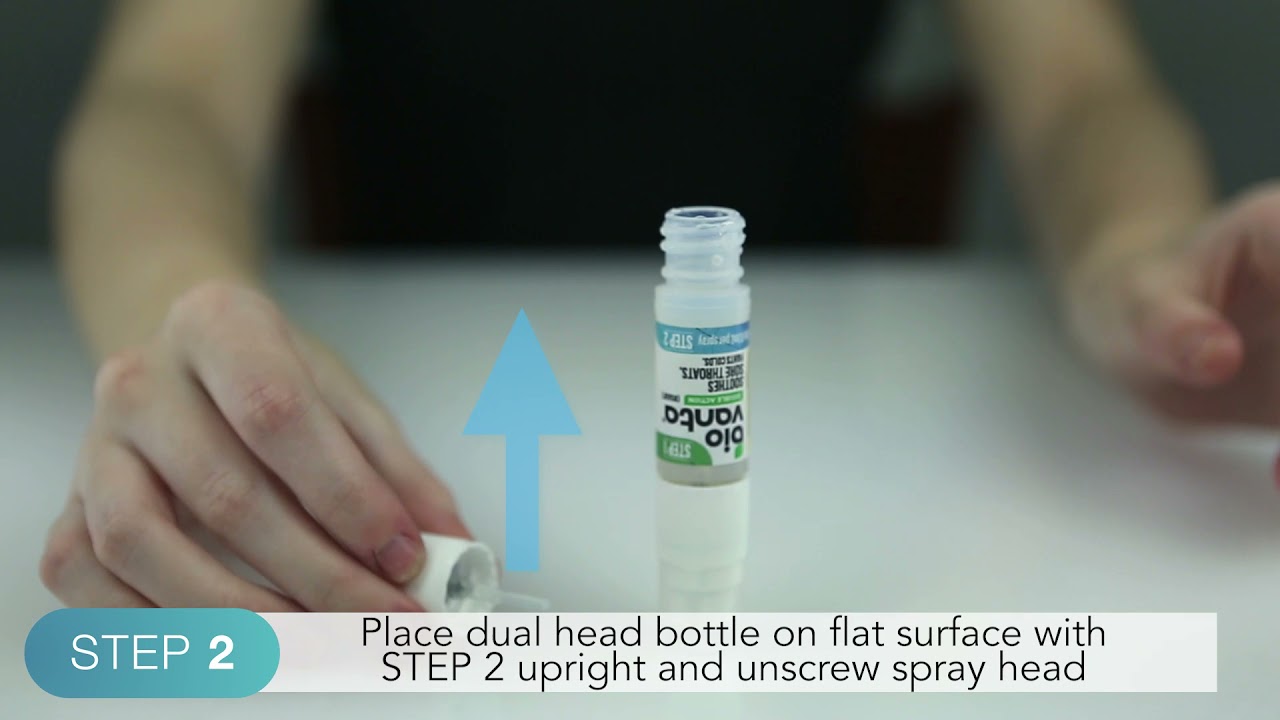 Biovanta: How To Activate Dual Action Throat Spray - YouTube