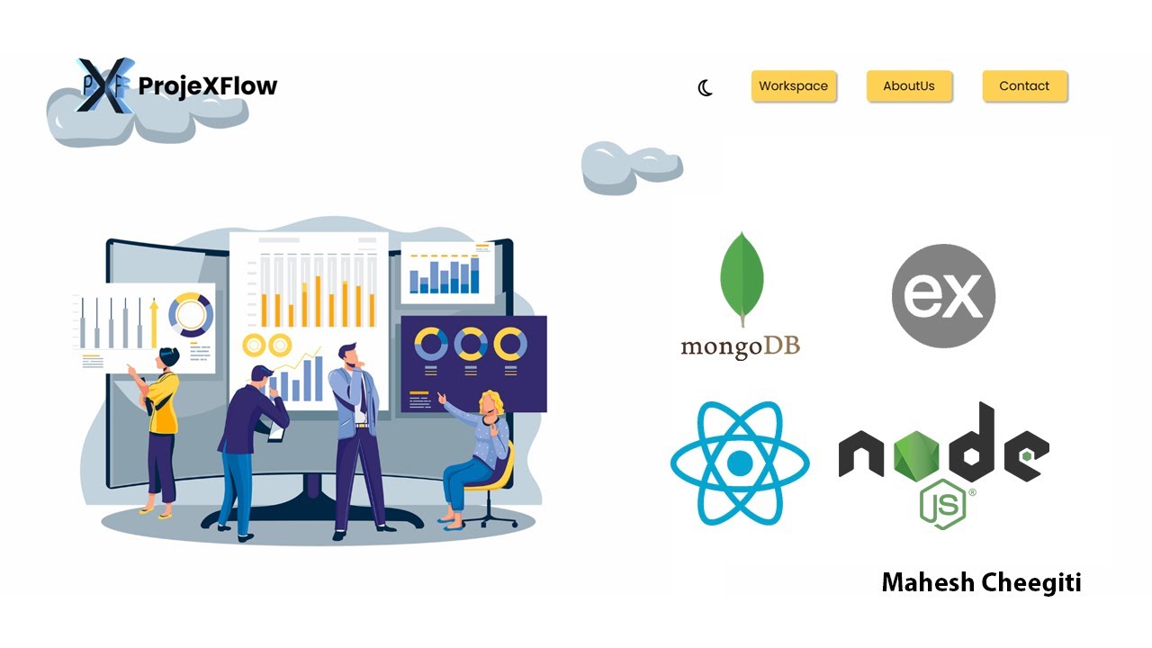 ProjeXFlow | A Project Management Tool Using MERN STACK | MAHESH ...