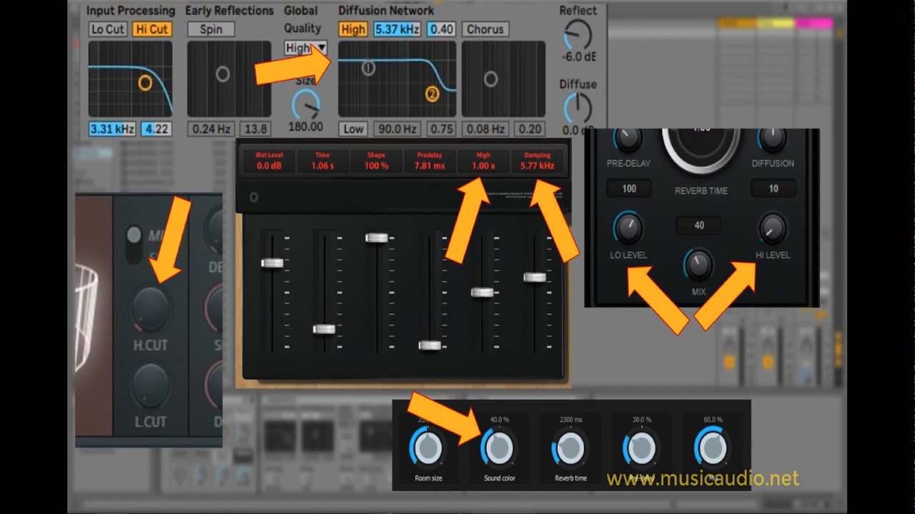 Reverb Como usar corretamente Parte 2 - YouTube