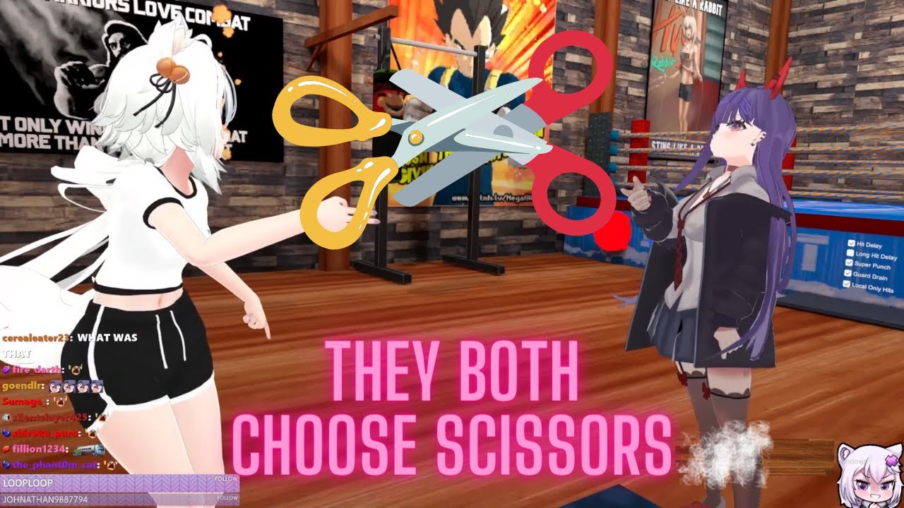 Numi&Filian have a Vtuber Rock-Paper-Scissors Moment - YouTube