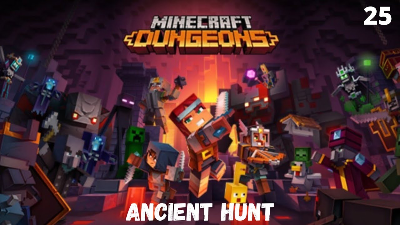 Minecraft Dungeons Part 25 - Ancient Hunt - YouTube