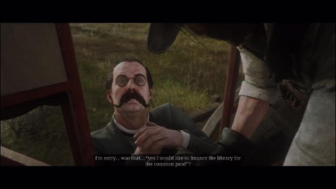 RDR2 - John Sounds And Acts Like Arthur In This Cutscene - YouTube