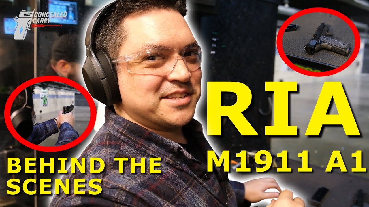Behind The Scene | Rock Island Armory M1911 A1 10mm - YouTube