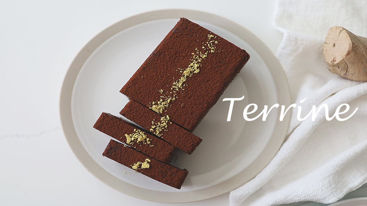 SUB) 쫀쫀한 초코테린느, 이렇게 쉽다고? How to Make Chocolate Terrine - YouTube