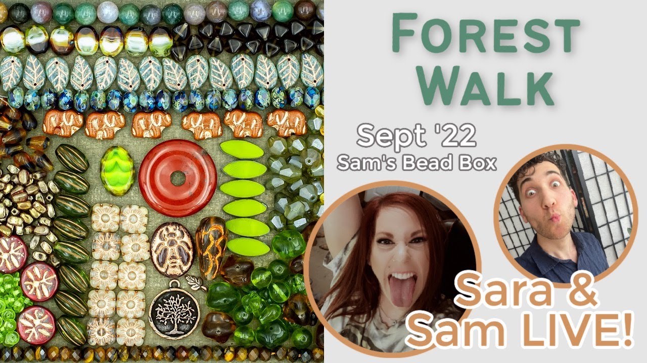 Sam’s Bead Shop September Bead Box - YouTube