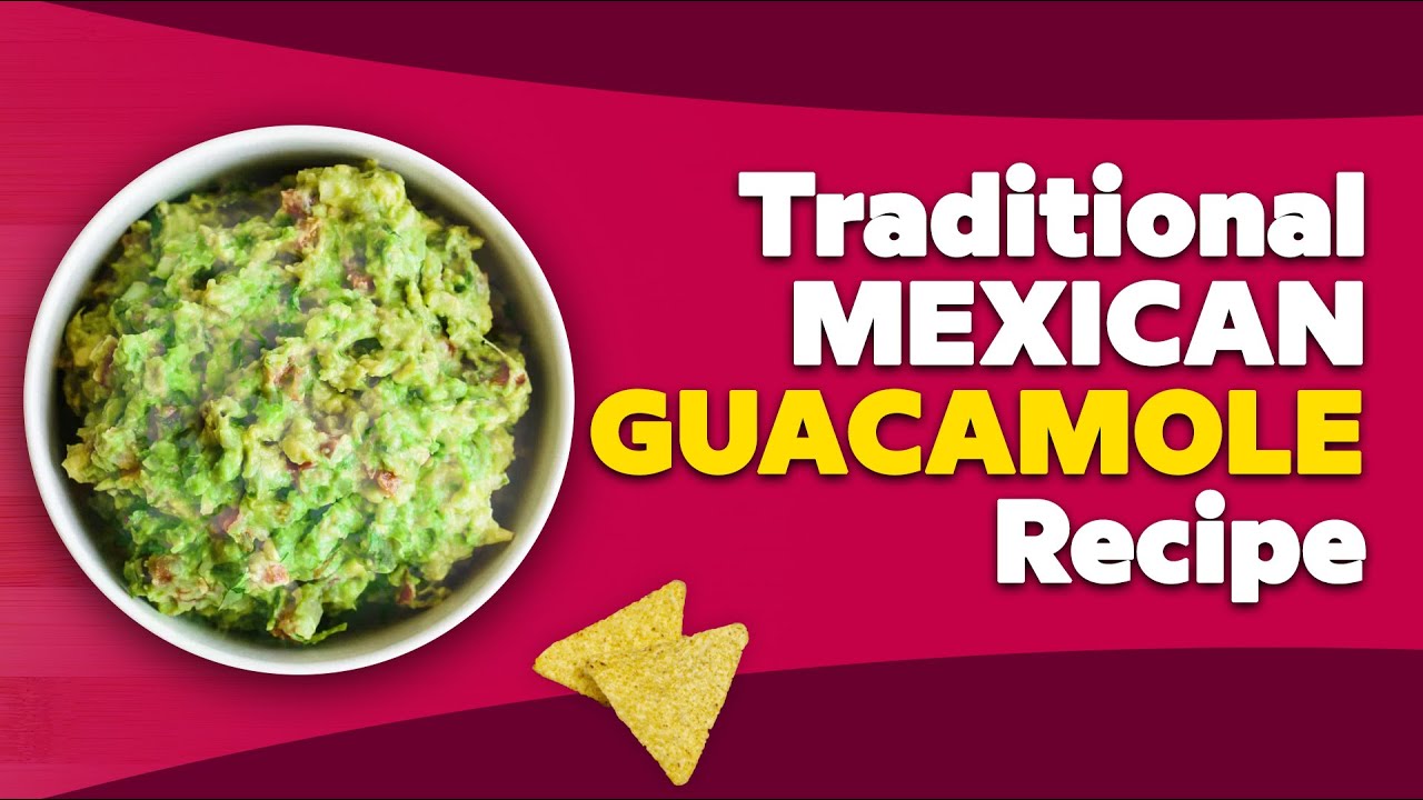 Traditional Mexican Guacamole Recipe | Avocados#cookingchannel #avacado ...