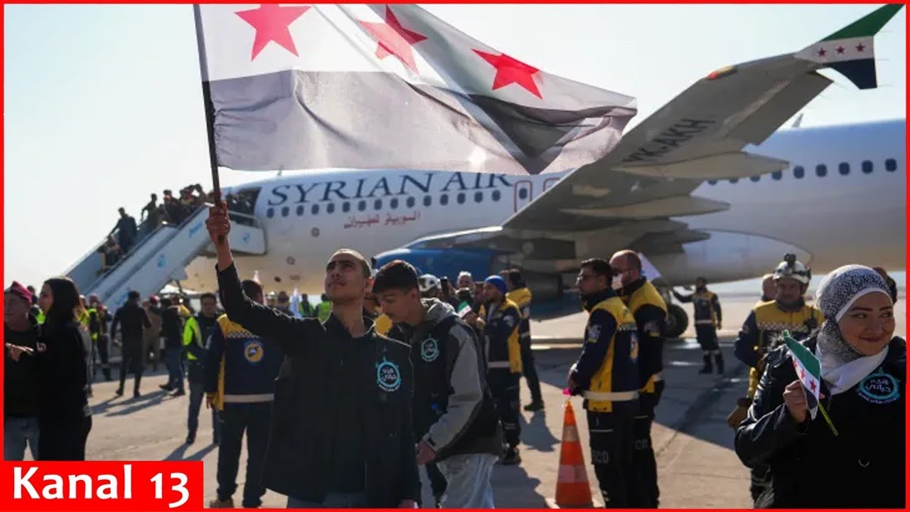 First passenger flight lands at Damascus airport since fall of Assad ...