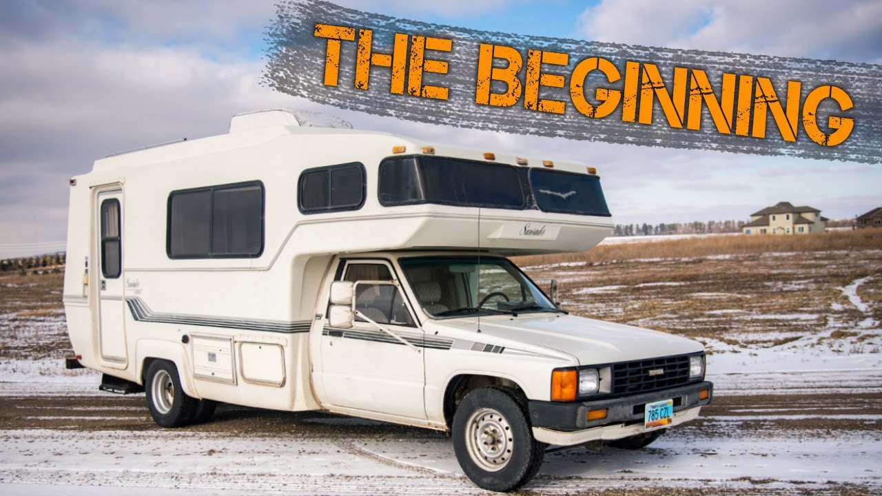 FINALLY Posting Our First Video - Tour Our Toyota RV Before We Destroy ...