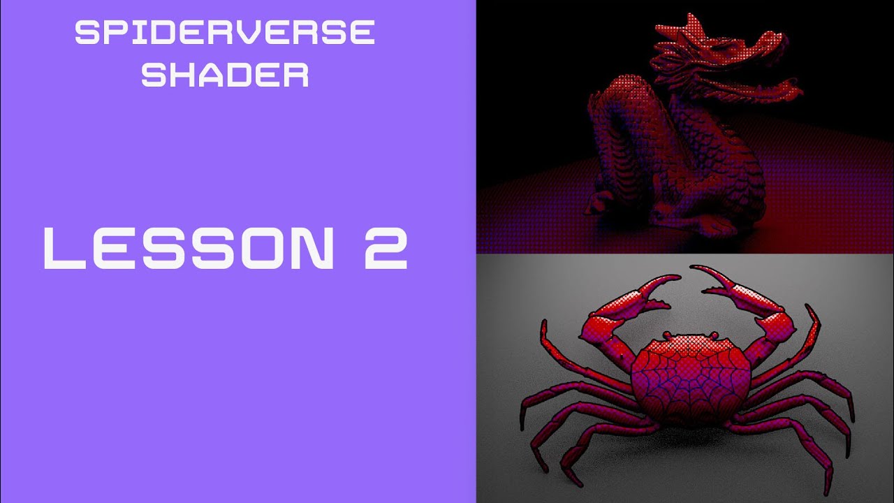 Spiderverse Shader: Highlight Halftones (Lesson 2) - YouTube