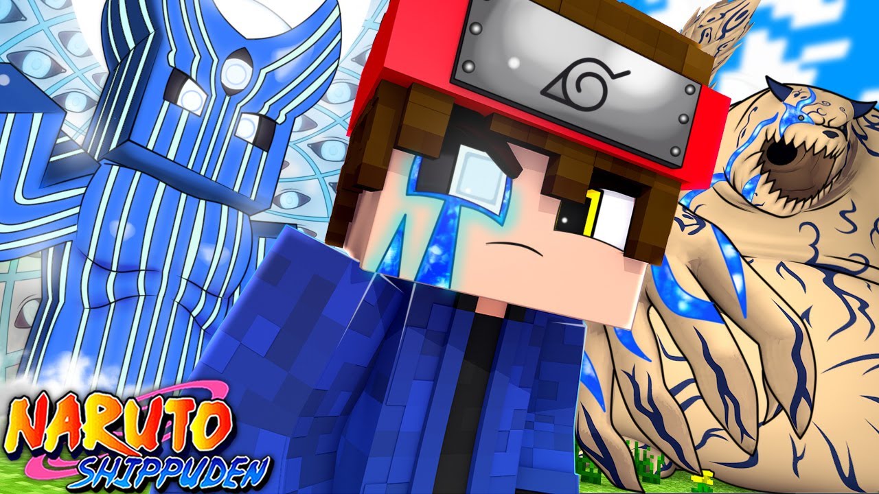 Minecraft : NARUTO SUN - SHUKAKU COM A MARCA KARMA DO dEUS OTSUTSUKI ...