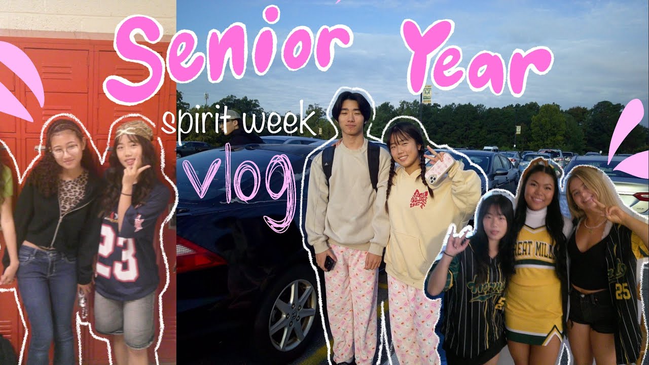 HOMECOMING SPIRIT WEEK VLOG | senior szn !! - YouTube