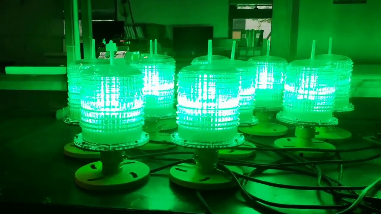 HELIPORT TLOF BOUNDARY LIGHTING GREEN LED ELECATED PERIMETER LIGHT FOR ...