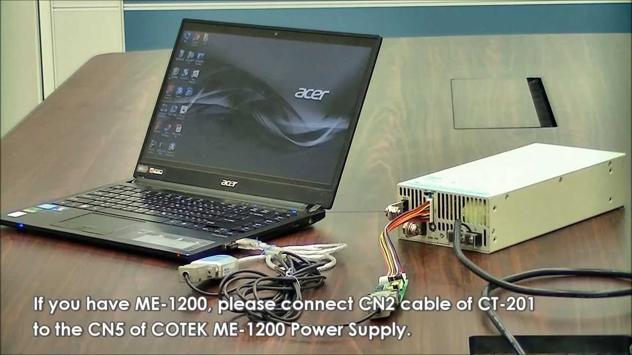 COTEK CT201-5 easy steps to setup the Hardware - YouTube