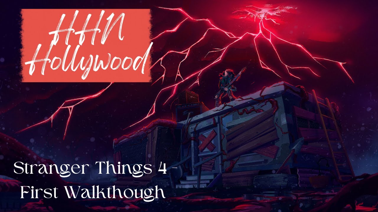 HHN Hollywood 2023 - Stranger Things 4 - First Walkthrough - YouTube