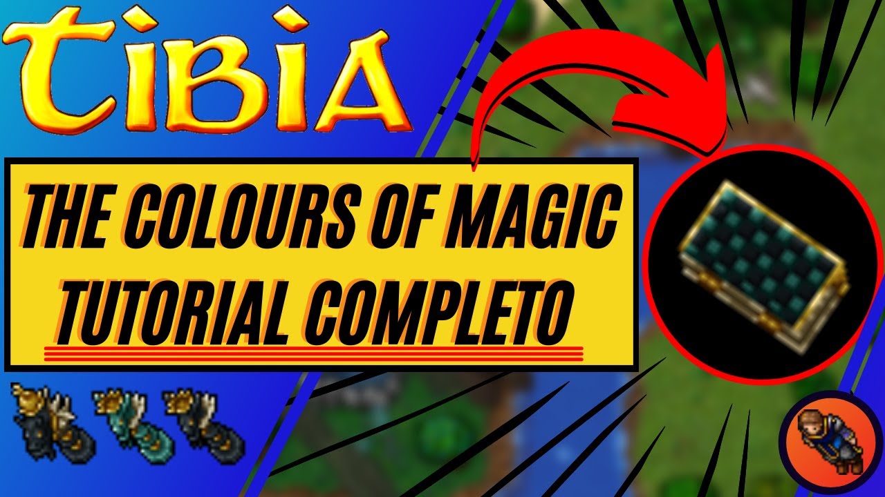 🔴[TIBIA THE COLOURS OF MAGIC]🔴 TUTORIAL DEFINITIVO DO EVENTO DA ZAOAN ...