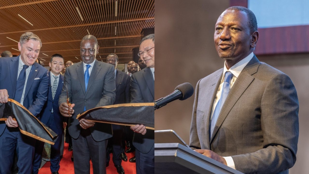 President Ruto attends the official grand opening of JW Marriott Hotel ...