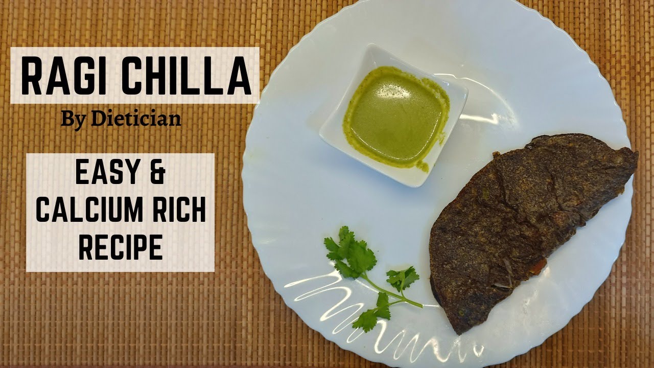 Ragi Chilla Recipe By Dietician | Calcium Rich Recipe | Dr. Richa Garg ...
