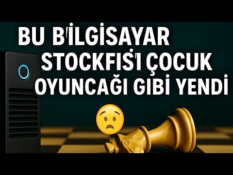 Bu Bilgisayar Stockfish’i Çocuk Oyuncağı Gibi Yendi!