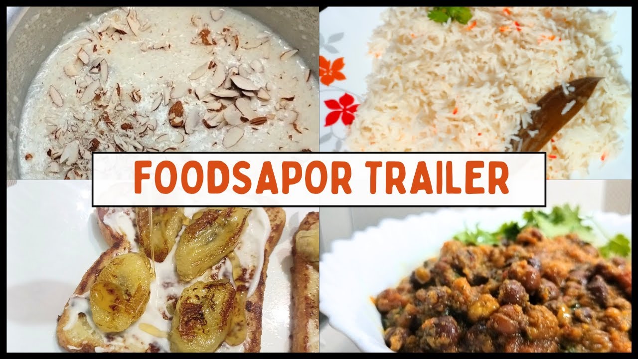 All recipes | Channel trailer 1 | SUBSCRIBE | Foodsapor - YouTube