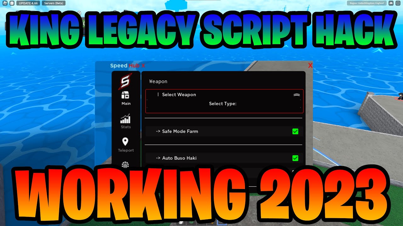 (UPDATED + NEW) Best ROBLOX King Legacy Script Hack | BEST Auto Farm ...