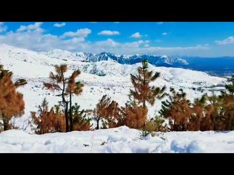 Snowfall Whiten The Parachinar Hills - Winter 2019-20 - YouTube