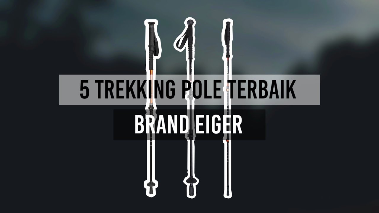 5 REKOMENDASI TREKKING POLE EIGER TERBAIK 2023 - YouTube