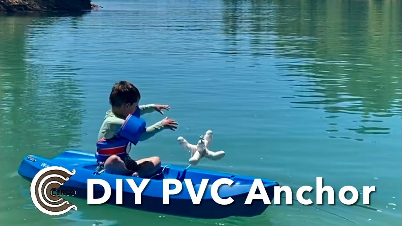 DIY PVC Anchor for Paddle Boards and Kayaks (quick version) - YouTube