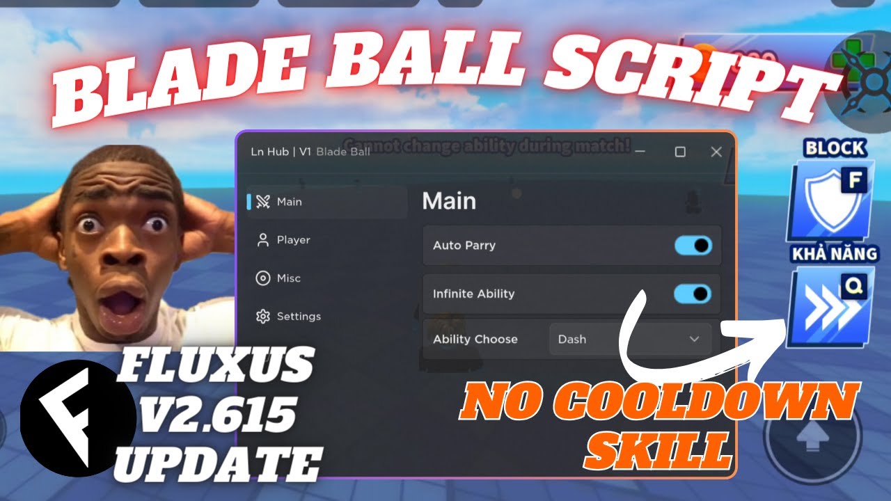 BLADE BALL SCRIPT | CÁCH HACK BLADE BALL TRÊN ĐIỆN THOẠI AUTO PARRY, NO ...