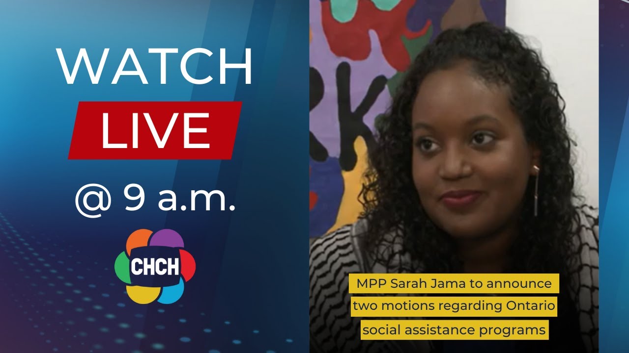 Hamilton MPP Sarah Jama expected to announce motions aimed at improving social assistance ...
