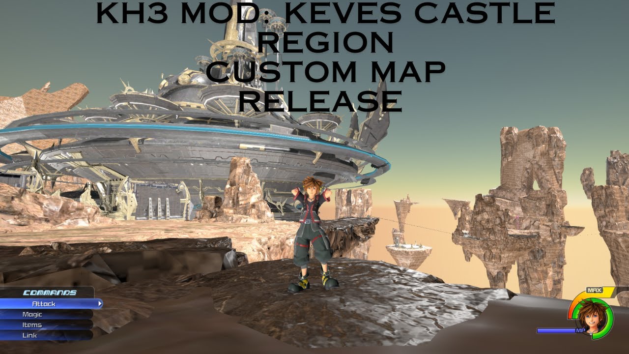 Keves castle region custom map release - YouTube