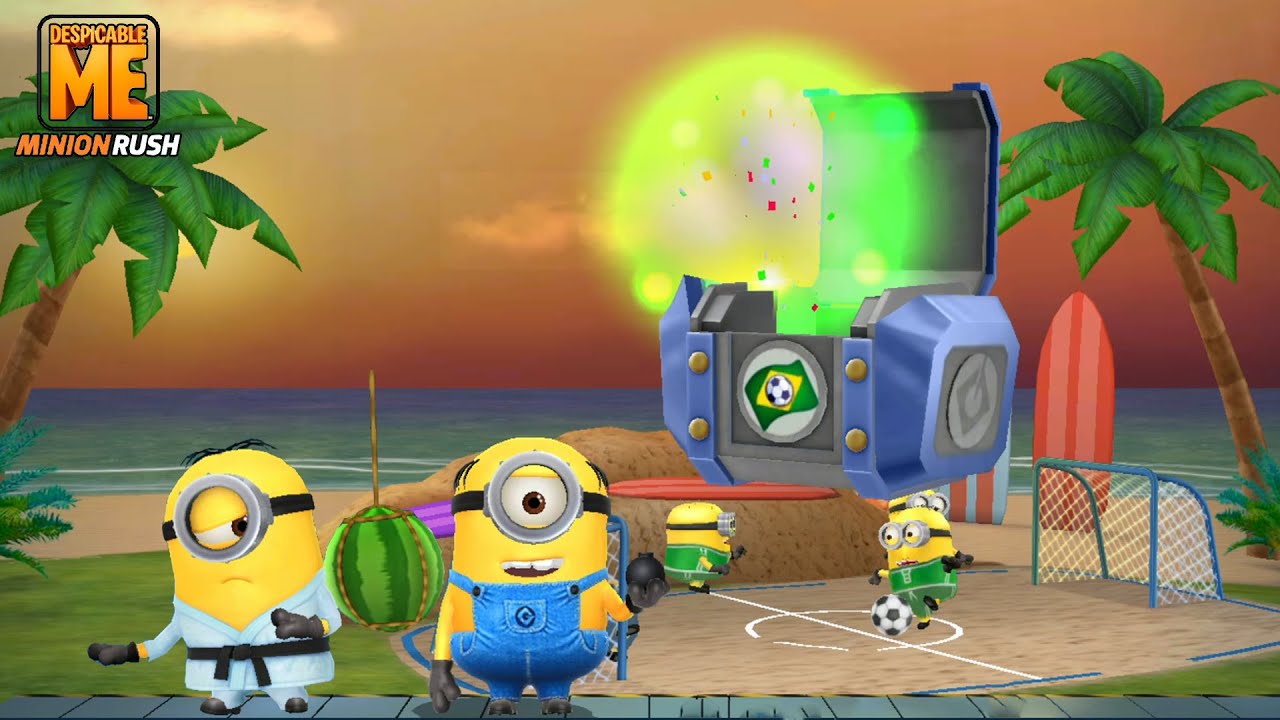 Special Mission BRAZILIAN SOCCER At The Minion Beach Mel Minion | Stage ...