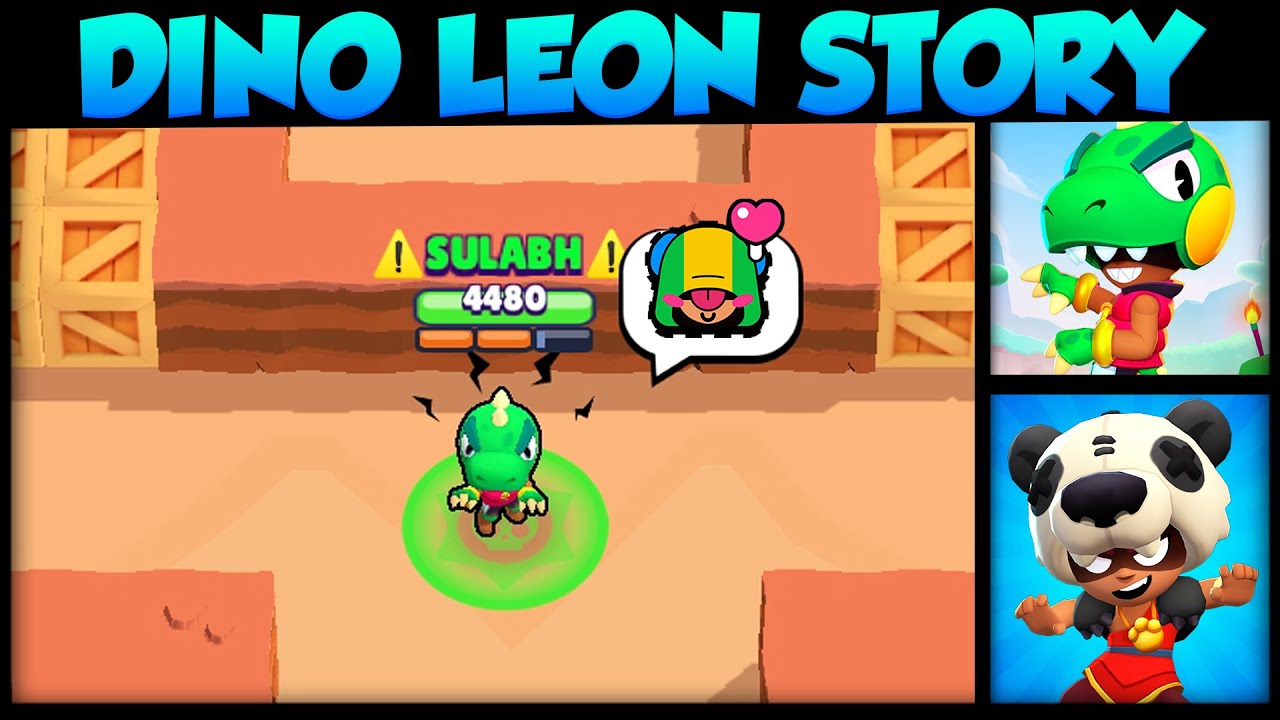 The Story of Dino Leon | Brawl Stars Story Time | Cosmic Shock - YouTube