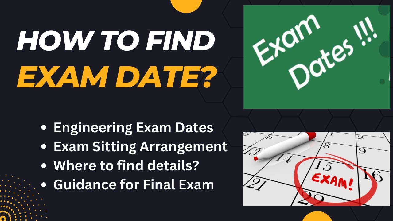 How To Find Exam Date For Engineering YouTube how-to-find-exam-date-for-engineering-youtube