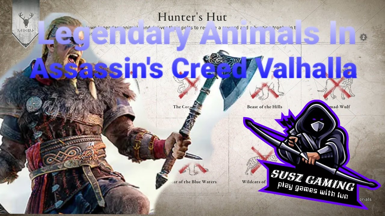 All The Places Of Legendary Animals In Assassin's Creed Valhalla - YouTube