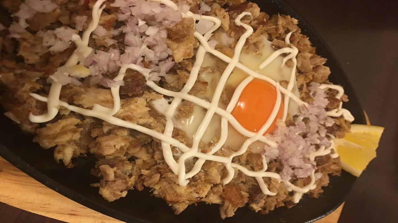 Sizzling Pork sisig - YouTube