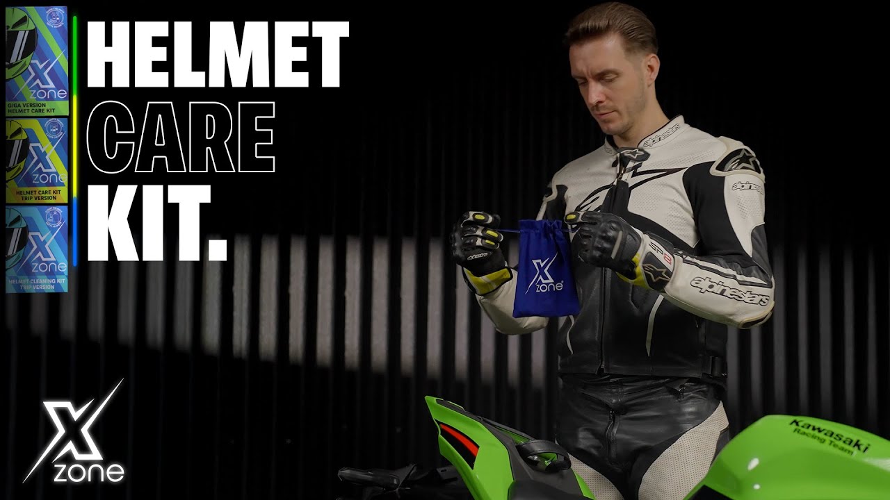 Xzone Helmet Cleaning Kit - Professional care for helmets - YouTube