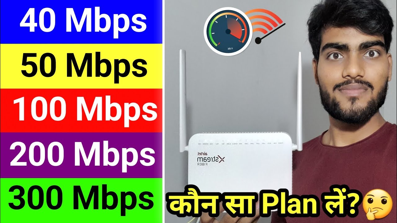 30Mbps Vs 40Mbps Vs 100Mbps Vs 200Mbps Speed Test Best Plan For Wifi