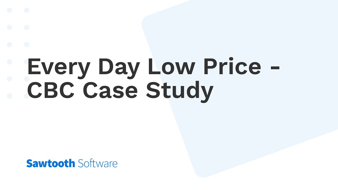 Every Day Low Price - CBC Case Study - YouTube