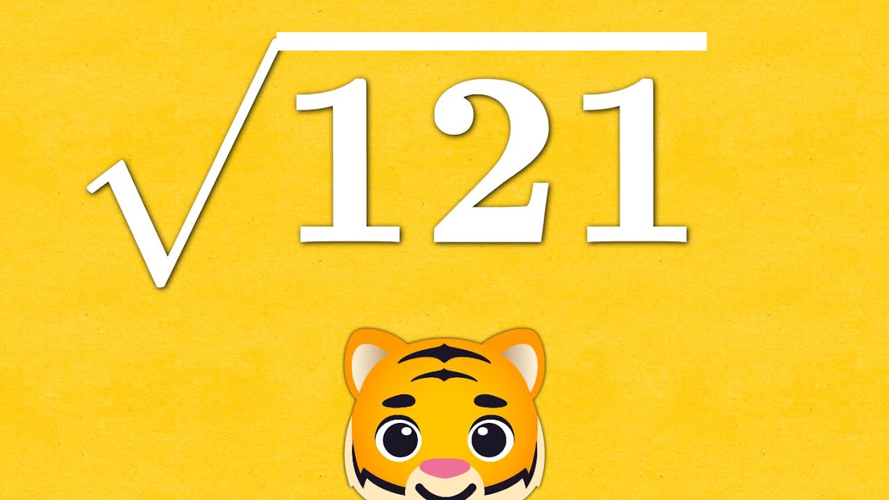 Square Root 121 - YouTube