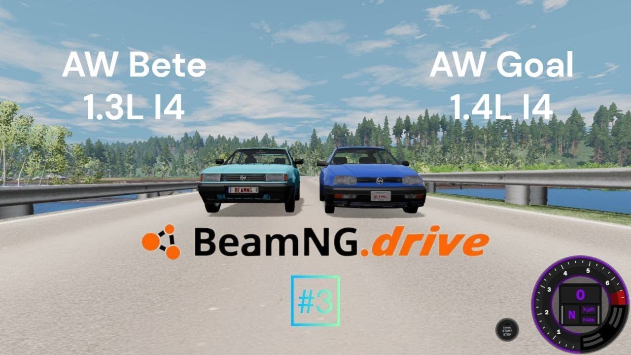 БИТВА AW ПЕРЕДНЬОПРИВОДНИХ | BeamNg drive | Битва машин 3 серія - YouTube