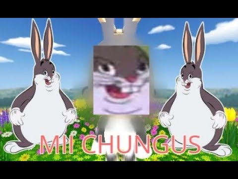 Turning Big Chungus Into A Mii - YouTube