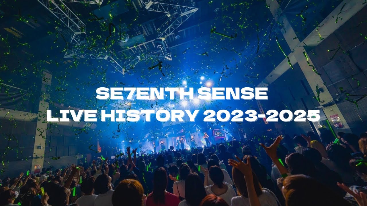 SE7ENTH SENSE LIVE HISTORY 2023-2025 - YouTube